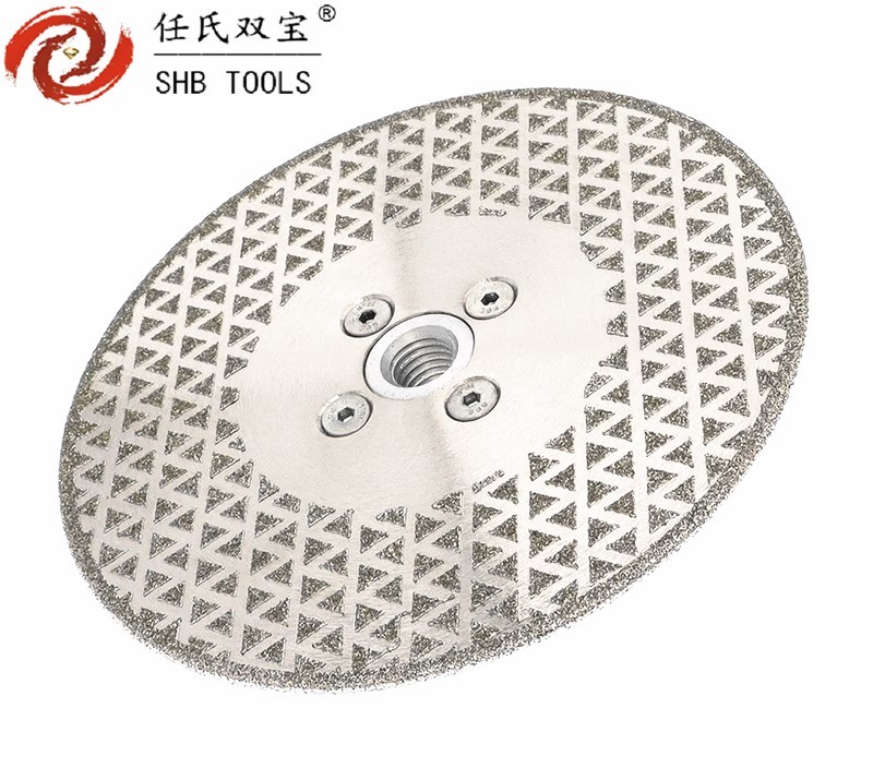 125MM 5inch Diamond saw blade Electroplated stone cutting and grinding ...